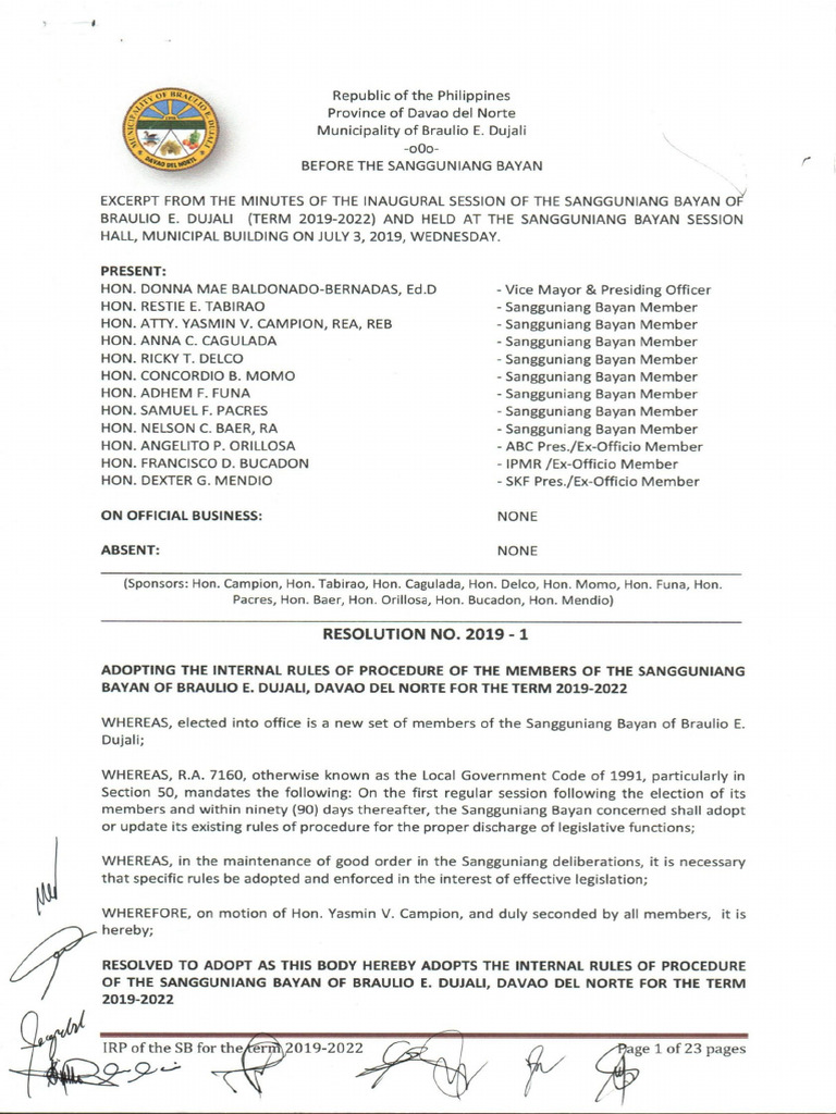 2019 1 IRP Term 2019 2022 | PDF