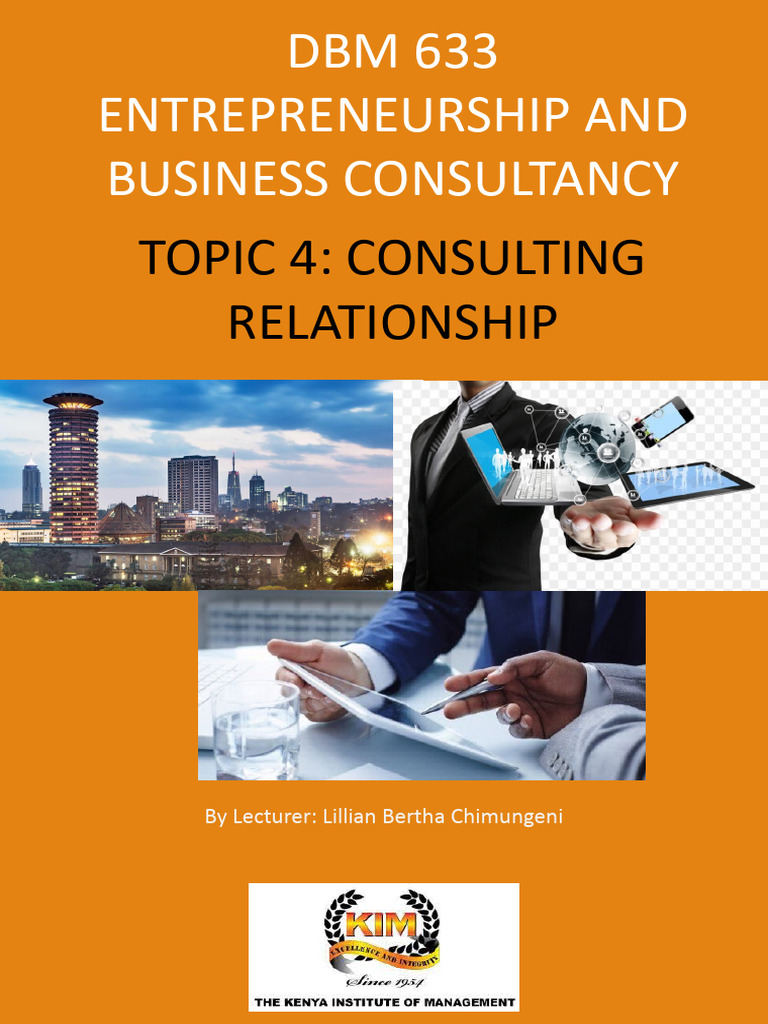 Consulting Relationship Roles Explained | PDF | Consultant | Decision ...