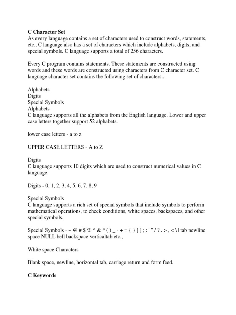 Bpc-I Unit2 - Notes | PDF | Software Development | Encodings