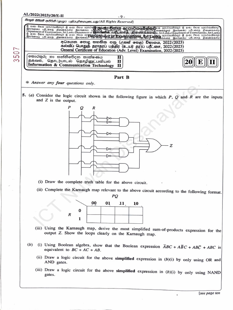 2022 ICT Essay (Part B)- English | PDF | Computer Architecture | Computer Data