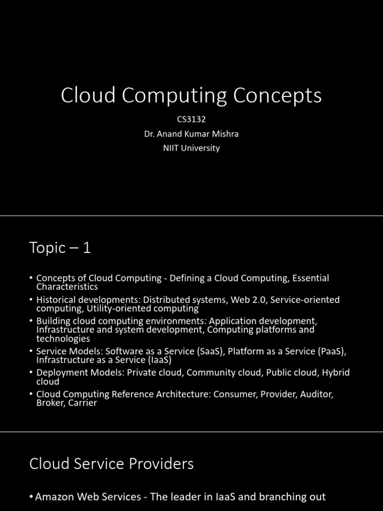 Cloud Computing Merged | PDF | Cloud Computing | Semantic Web