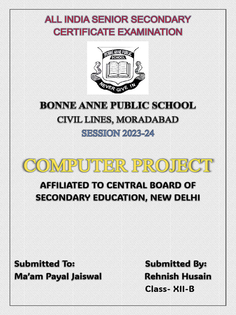 Computer Front Page | PDF