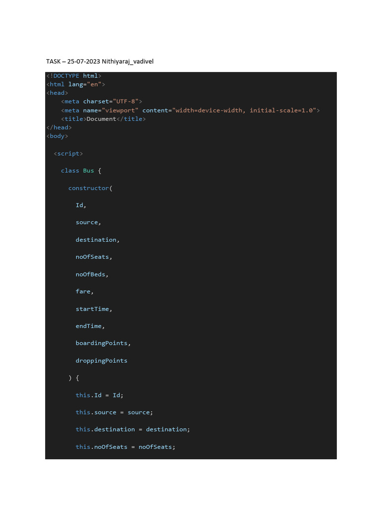 TASK | PDF | Public Transport | Bus Transport