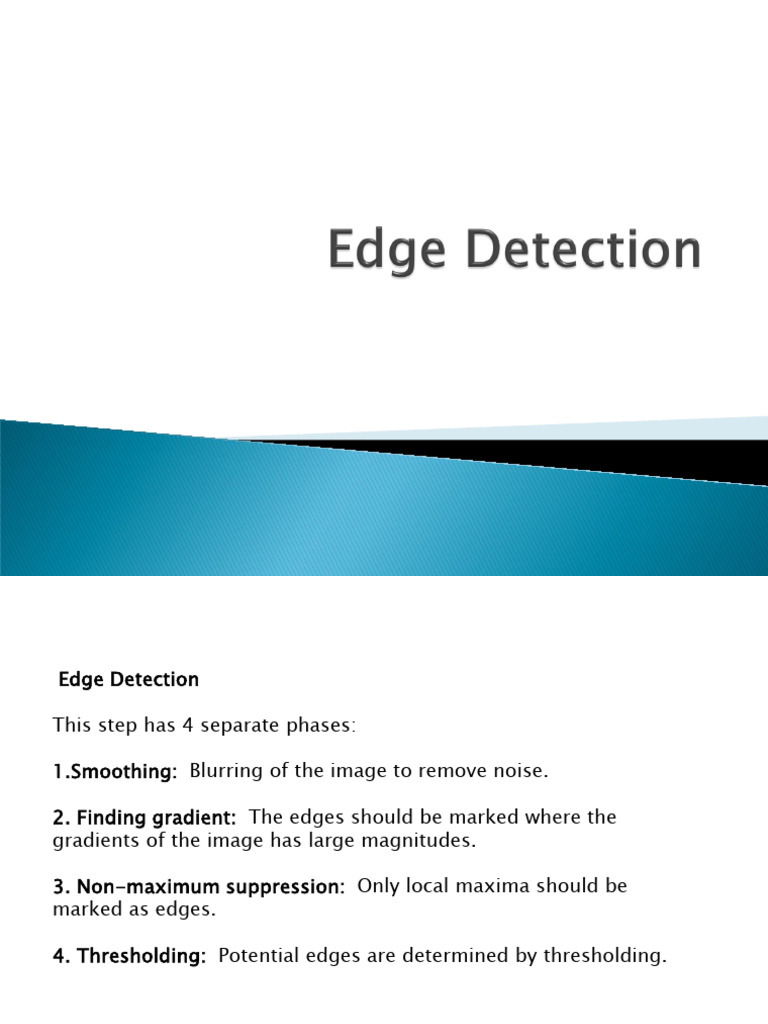 Edge Canny | PDF | Image Processing | Imaging