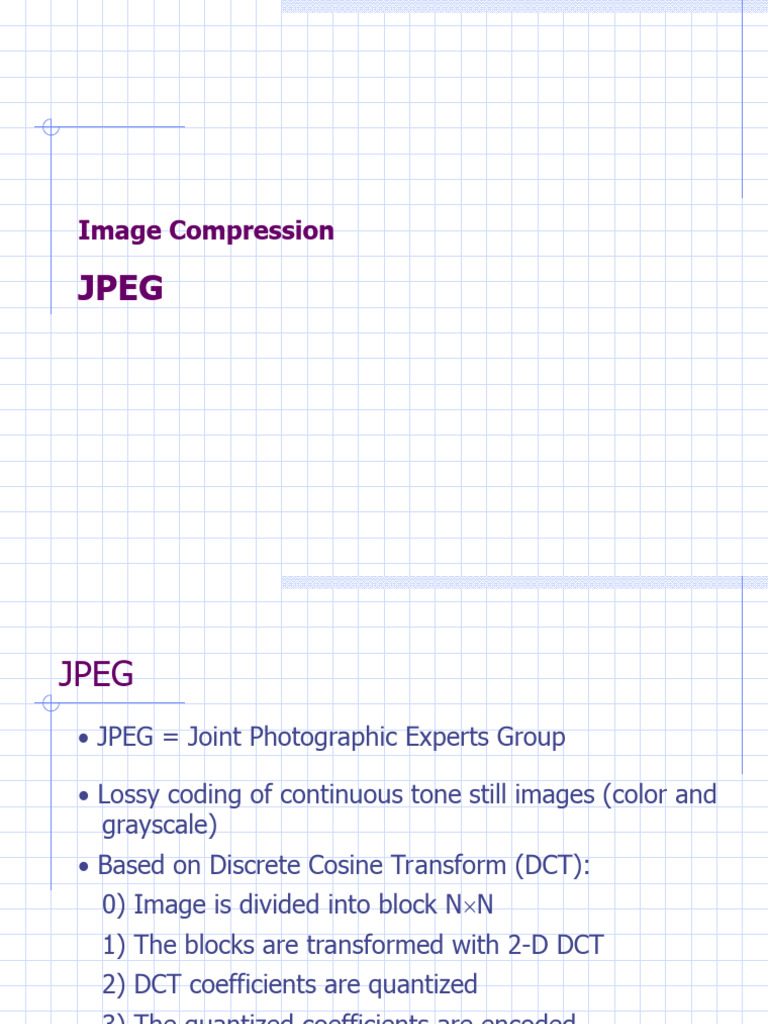 Jpeg | PDF | Data Compression | Multidimensional Signal Processing