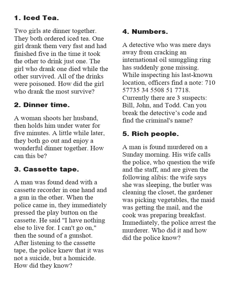 Riddles PDF