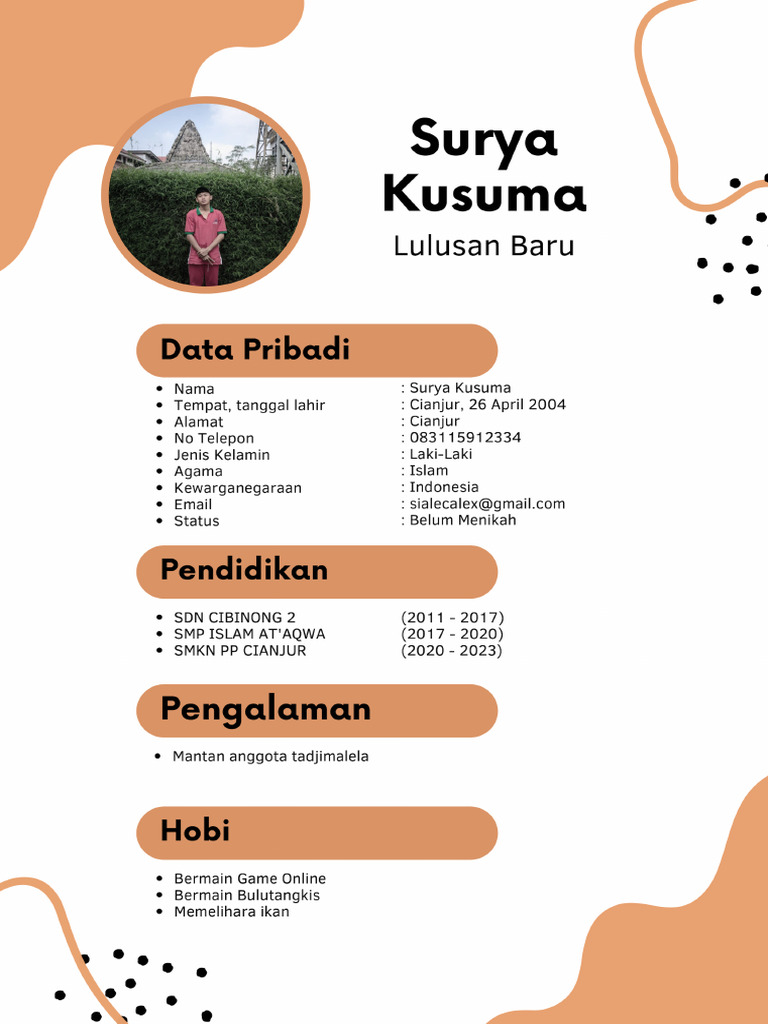 Cv Surya Kusuma Pdf