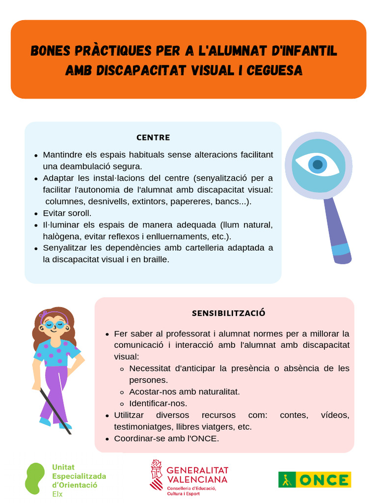 Discapacitat Visual i Ceguesa EI | PDF