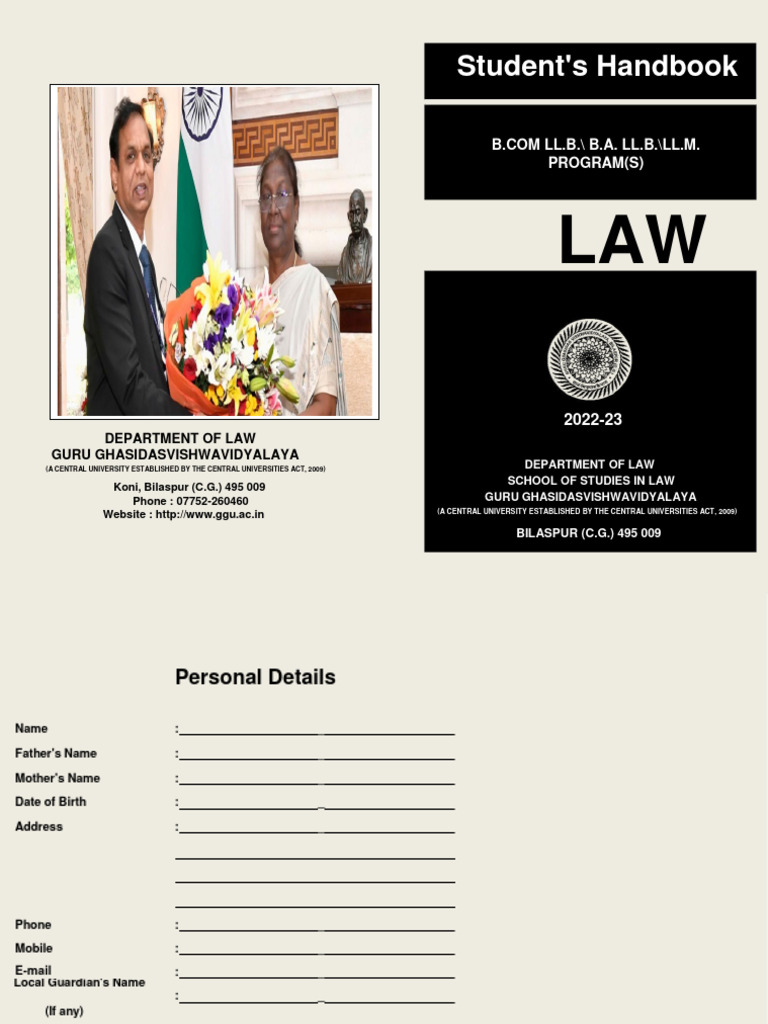 Hand Book of Law | PDF | Libraries | College