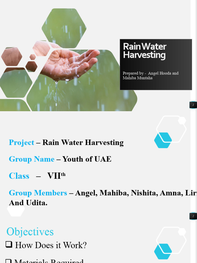 Rain_Water_Harvesting[1] | PDF | Surface Runoff | Water Conservation