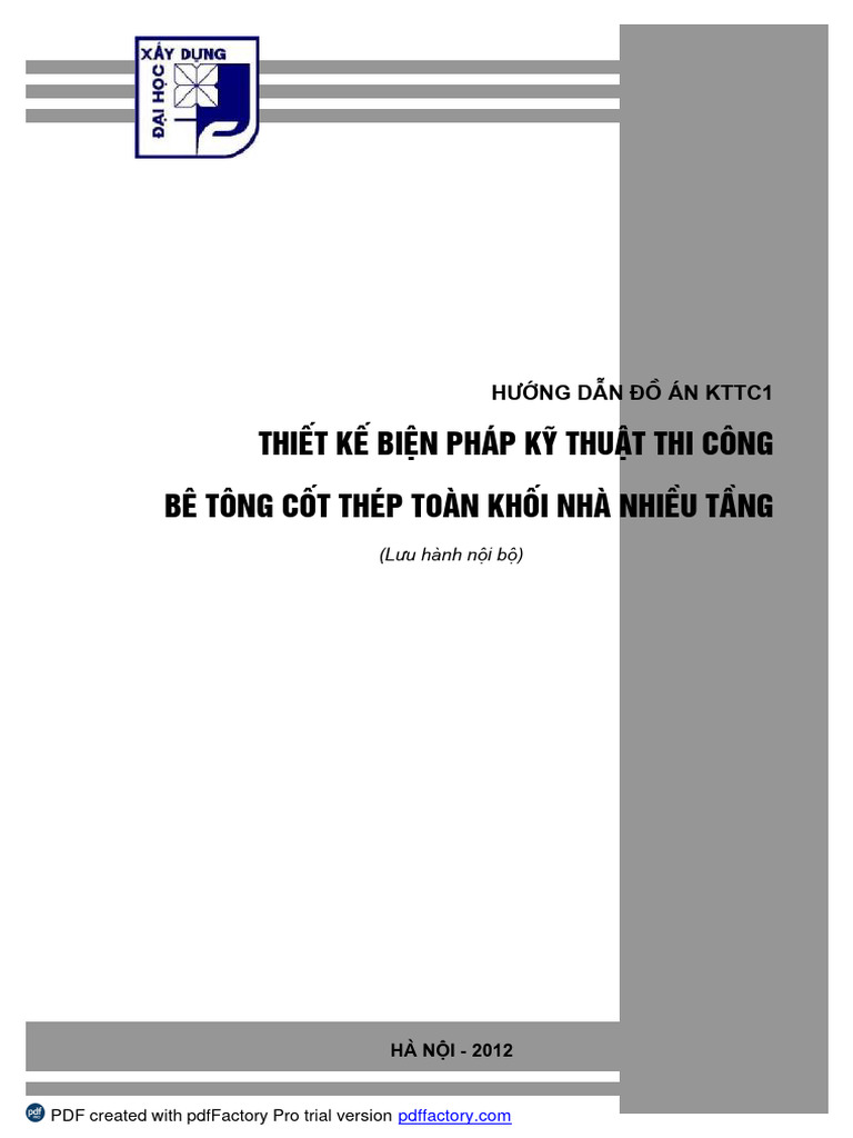 Huong Dan DA KTTC1 | PDF