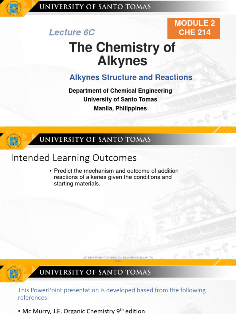 Lec 6C Alkyne Structure and Reactivity | PDF | Alkene | Ketone