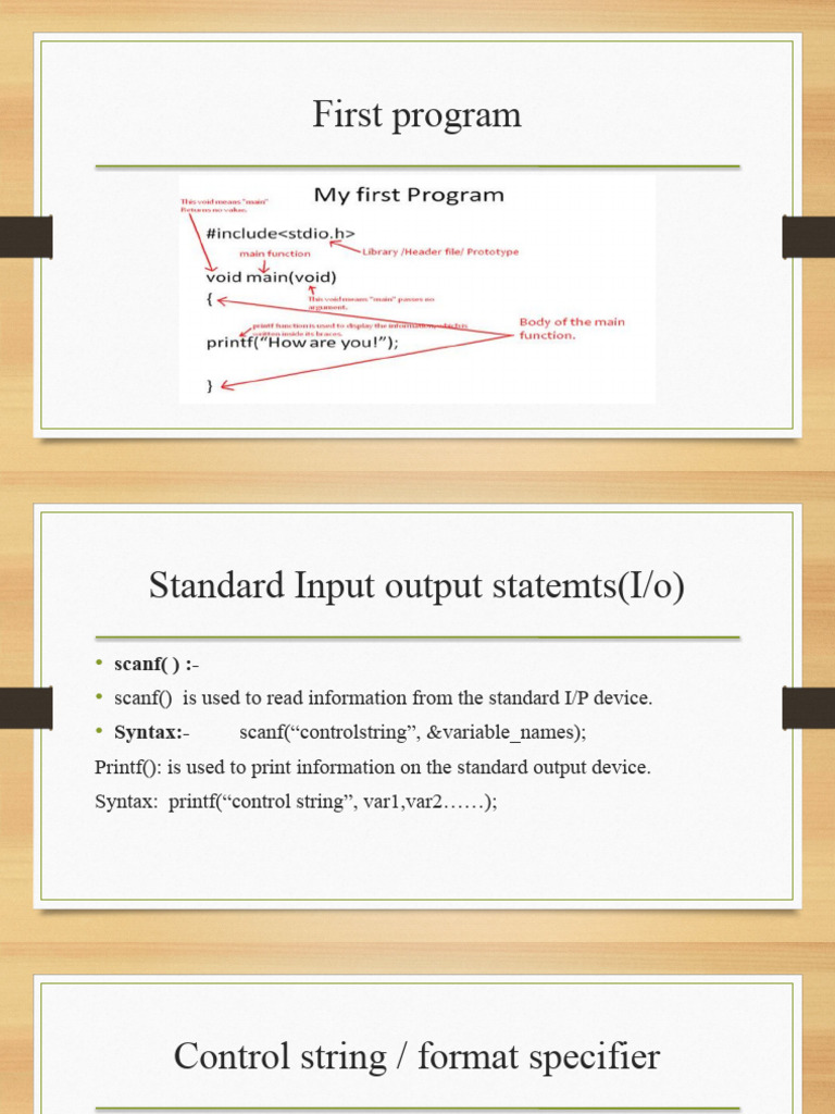 C Prog Basics and Type Conversion | PDF