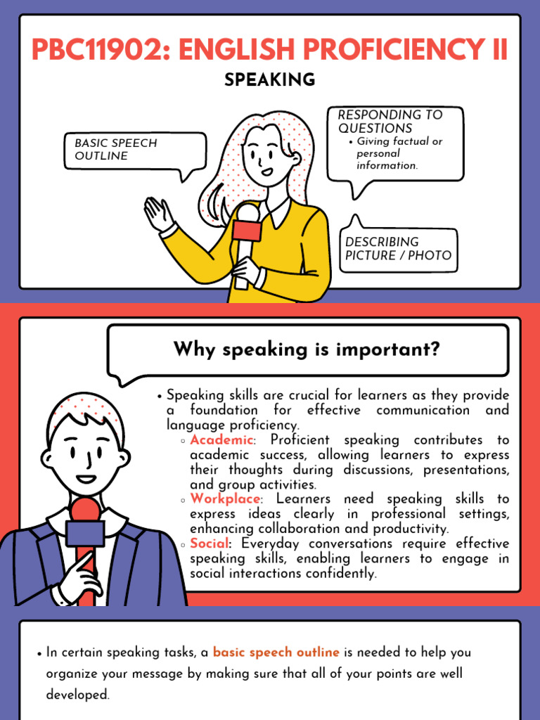 Speaking Notes PDF | PDF | Information | Question