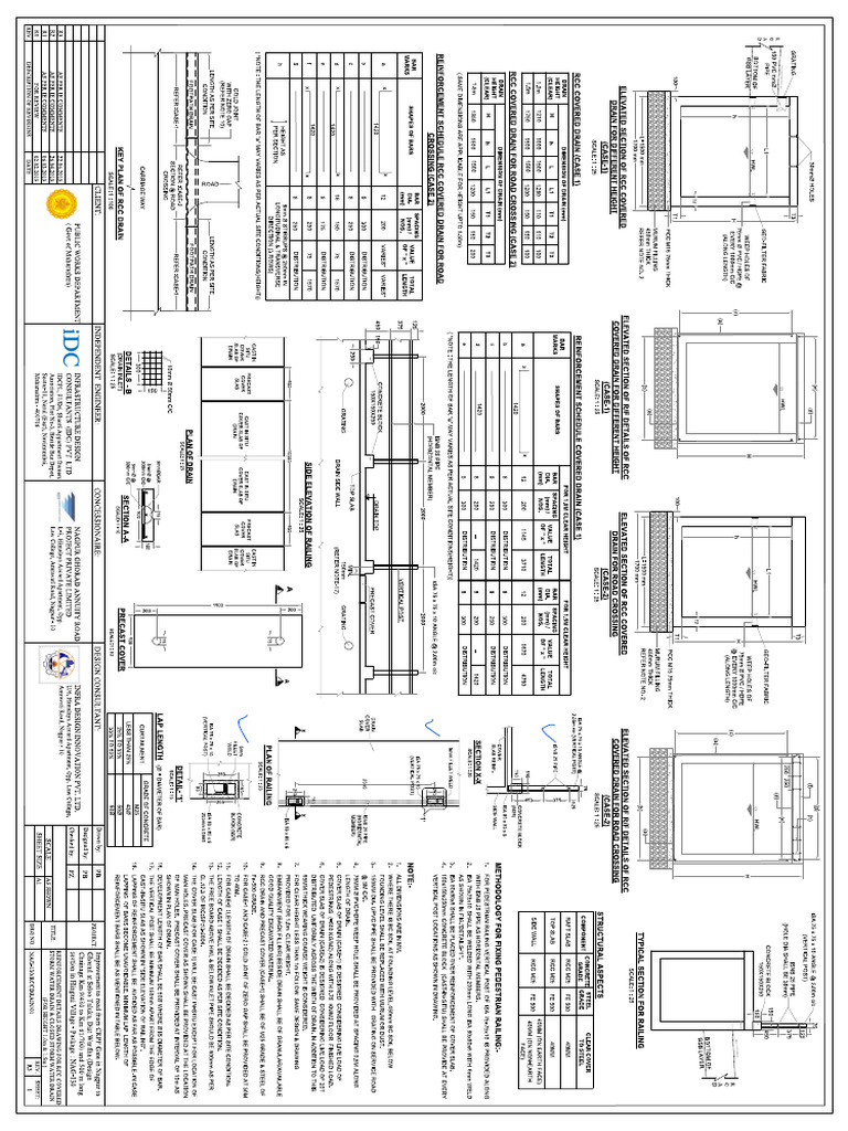 RCC DRAIN - Reference Railing | PDF