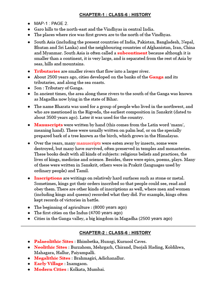 Class-6-7-8-9-10 - History | PDF | Bhakti | Ashoka