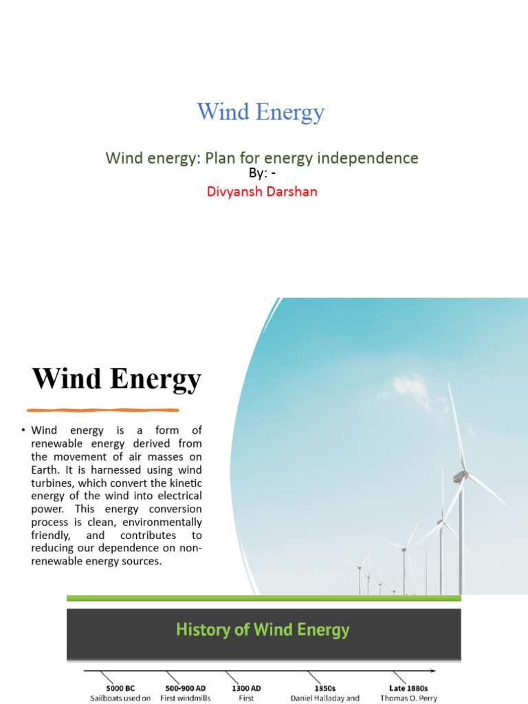 Wind Energy: Benefits and Challenges | PDF | Wind Power | Renewable Energy