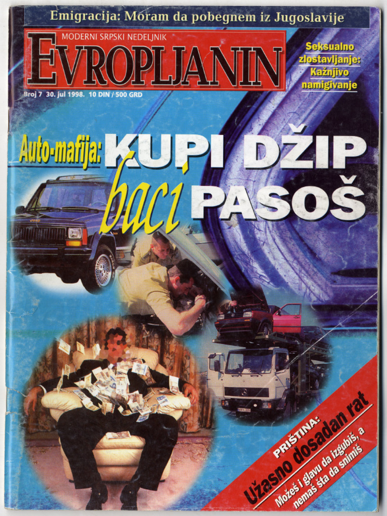 Evropljanin Broj 7 | PDF