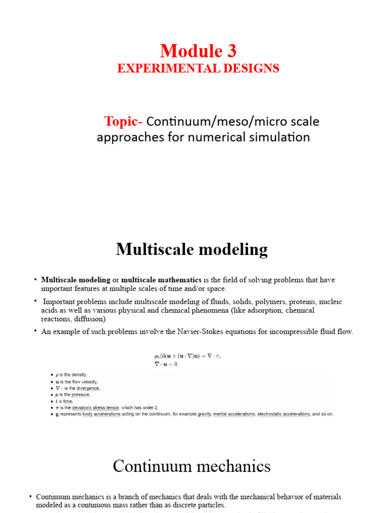 Module 3.5 | PDF | Continuum Mechanics | Fluid Mechanics
