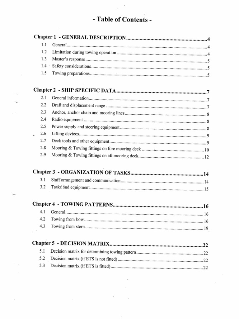 Emergency Towing Booklet | PDF