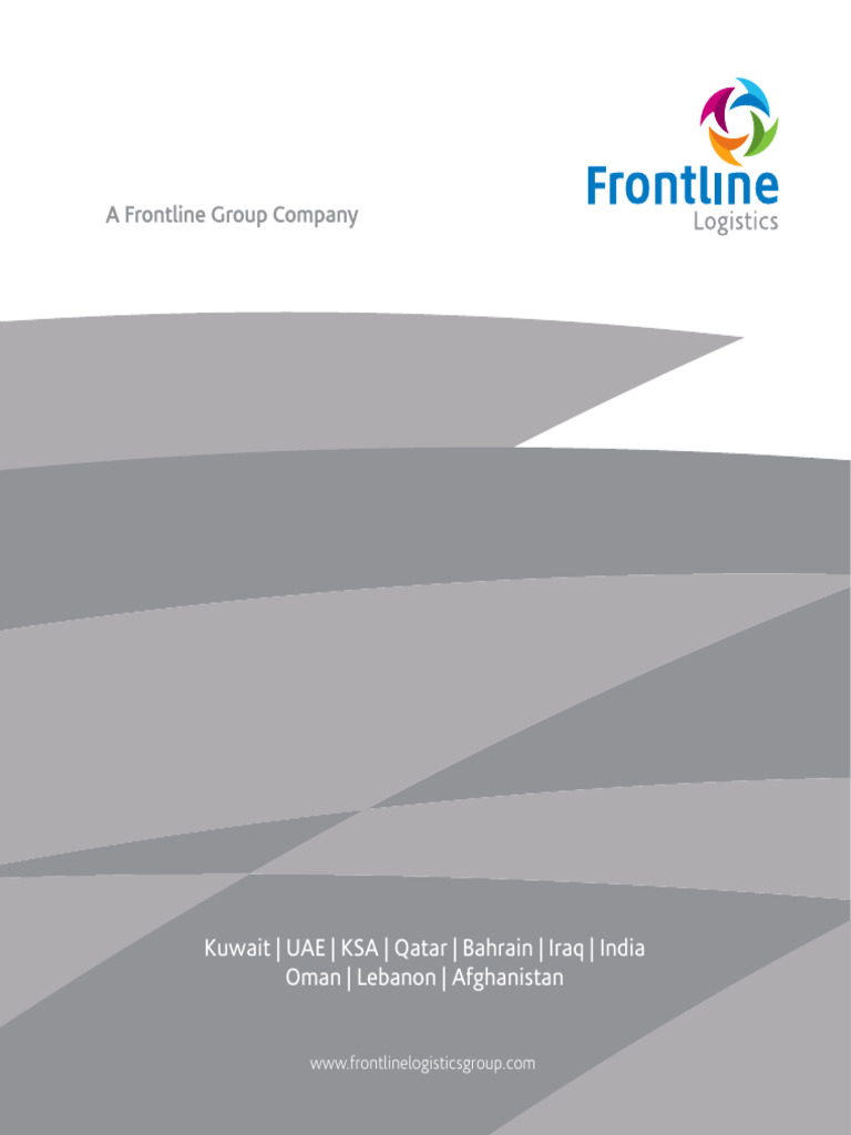 Front Line Profile 1 MB | PDF | Cargo | Logistics