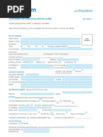 Sanlam Claim Request Form PDF | PDF | Banks | Insurance