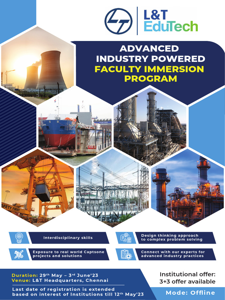 L&T FIP - 2023 - Brochure | PDF | Interdisciplinarity | Cognition