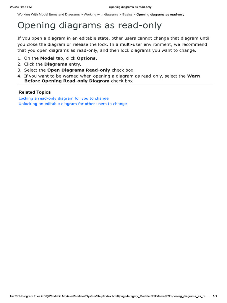 Working With Diagrams | PDF
