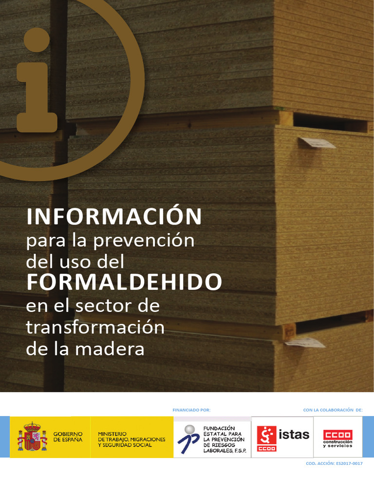 Guía Formaldehido en El Sector de La Madera | PDF | Formaldehído ...