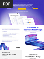 UX - UI Design Process and Principles | PDF