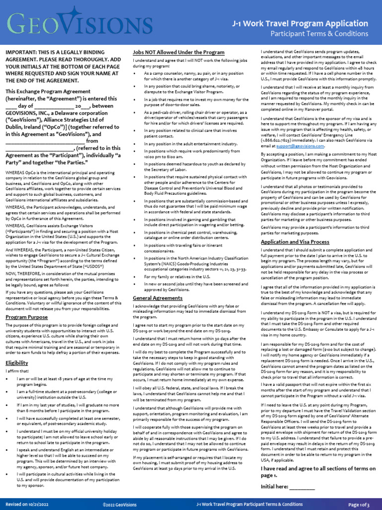 Geovisions Terms and Conditions | PDF | Finance & Money Management