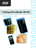 Siemens - Micromaster 440 - Manual de Uso - P1 | PDF | Energia ...