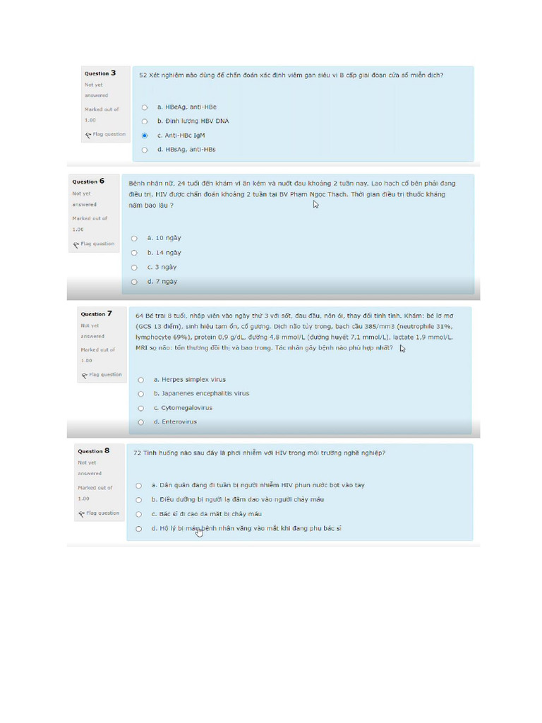 Nhiễm đợt 3 | PDF