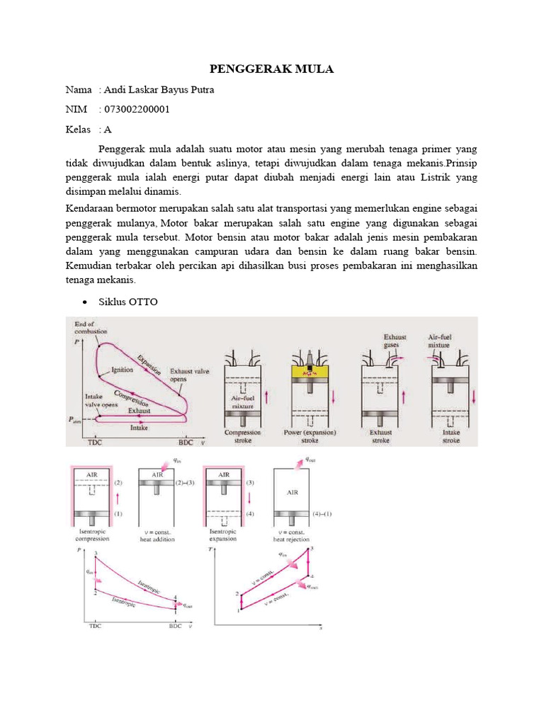Tugas Review PENGGERAK MULA | PDF | Griya & Taman