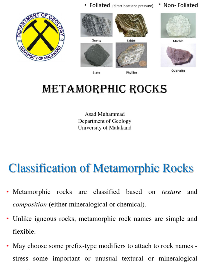 3. Metamorphic Rocks-2 | PDF | Rock (Geology) | Petrology