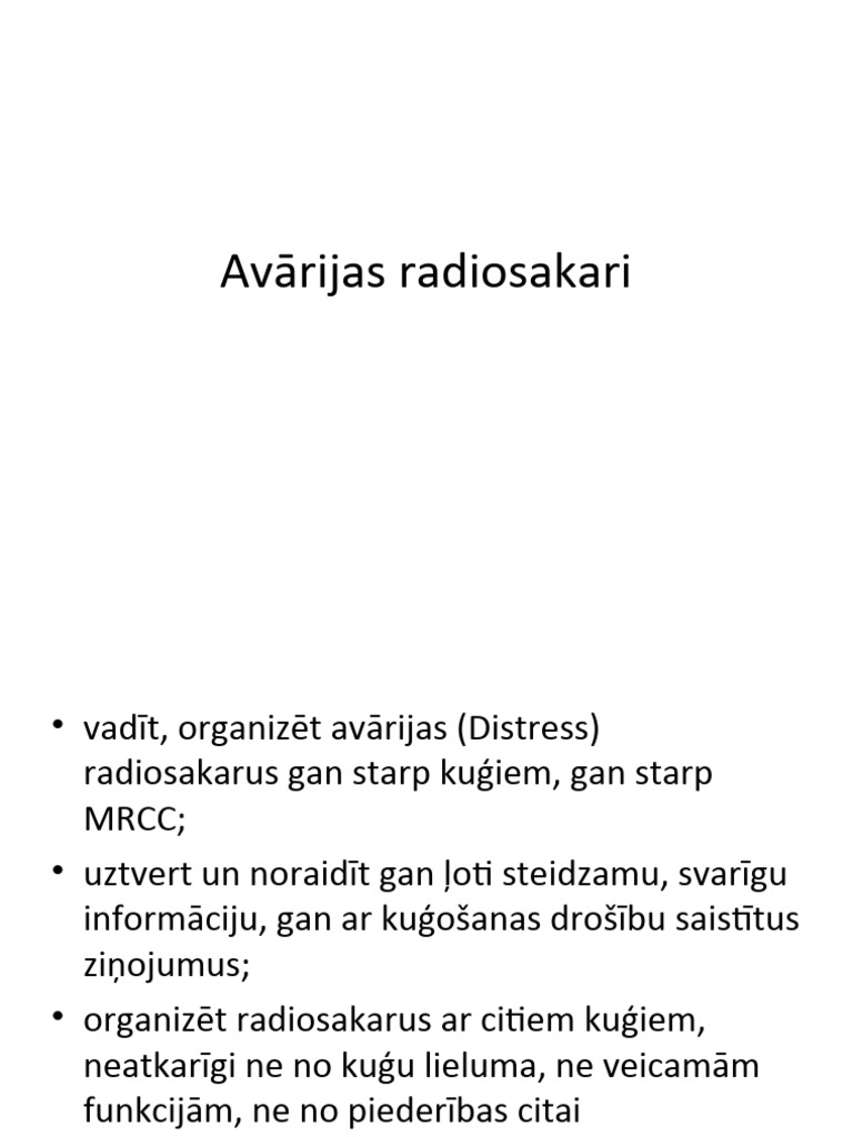 AvÄ Rijas Radiosakari | PDF