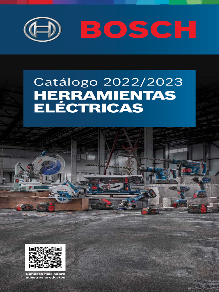 Catálogo Bosch 2022-2023 | PDF | Herramientas | Máquinas