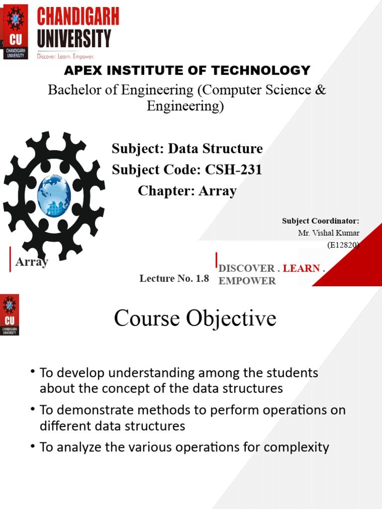 Array 8 | PDF | Computer Science | Algorithms