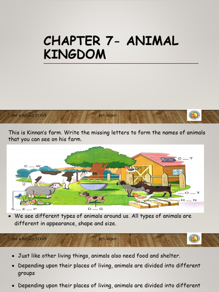 Chapter 7 - Animal Kingdom | PDF | Herbivore | Organisms