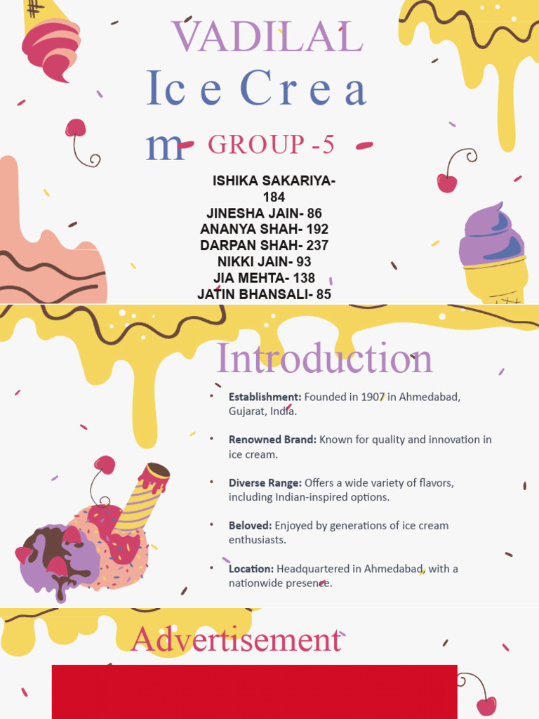 Vadilal Ice Cream | PDF | Advertising | Social Media