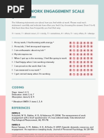 UWES Employee Engagement Assessment | PDF | Likert Scale | Questionnaire