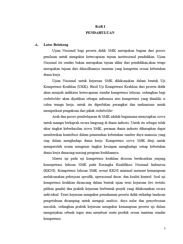 Proker Ujikom TKJ 2019 Ok | PDF