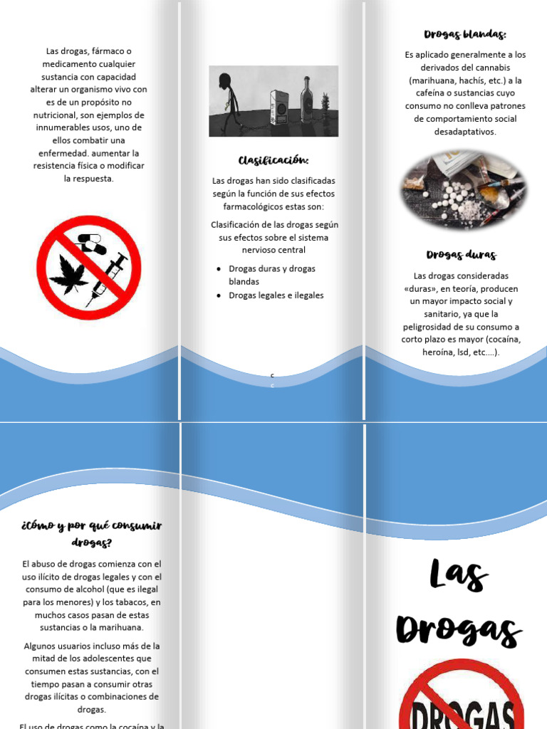 Triptico | PDF | Drogas | Cannabis (Droga)