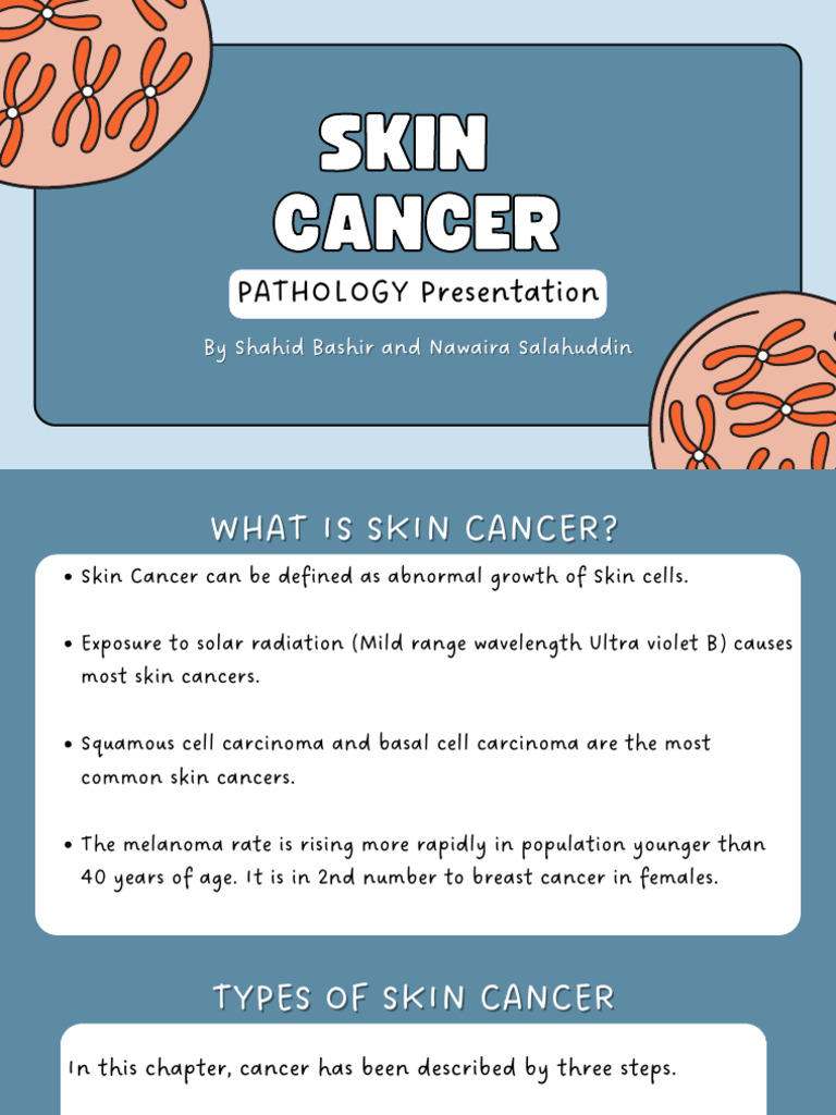 SKIN CANCER by Shahid and Nawaira Pthology | PDF | Melanoma | Skin Cancer