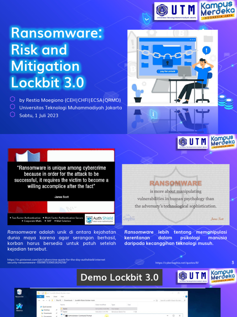 Ransomware Risk and Mitigation | PDF