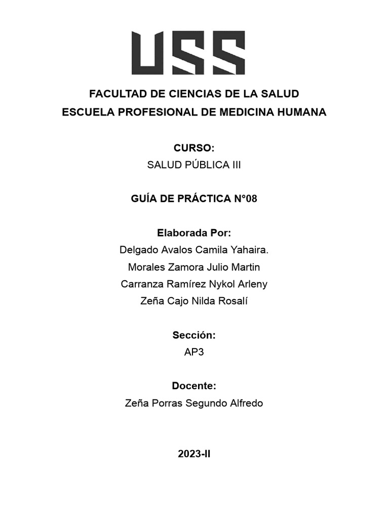 Guia #8 - Ap4 | PDF | Planificación familiar | Medicina