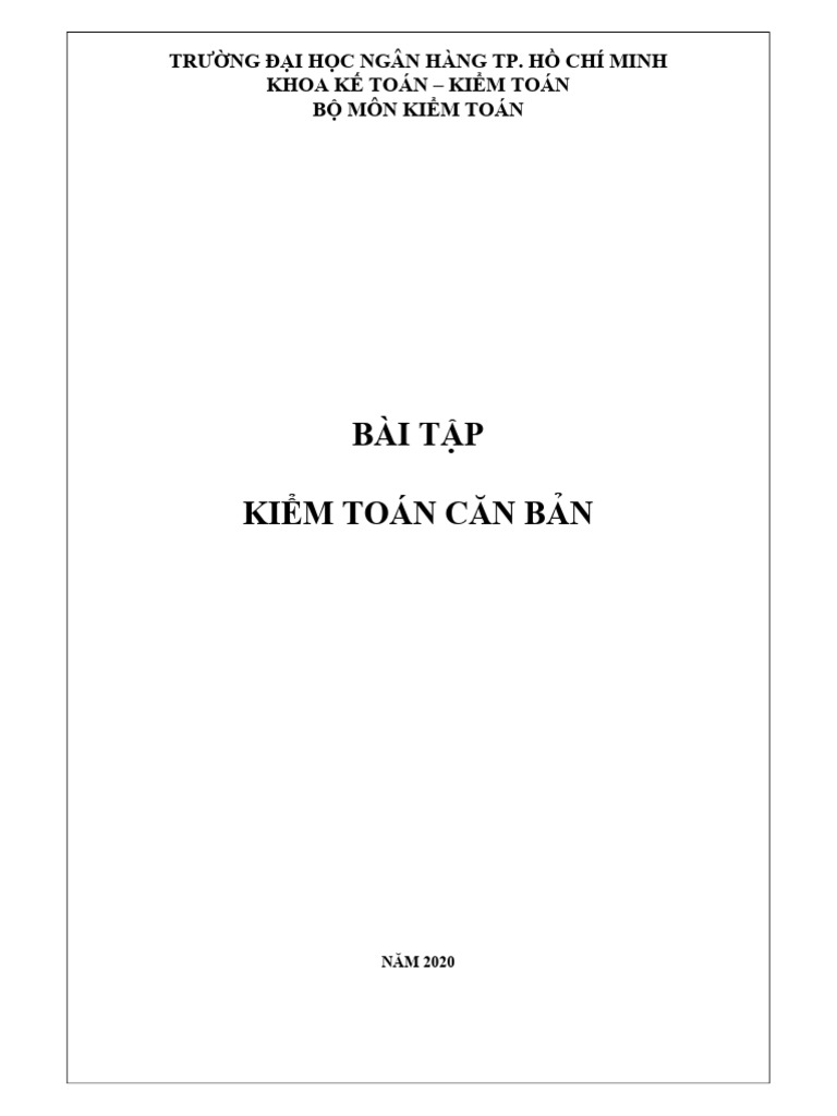 Bai Tap KTCB 2020 1 | PDF