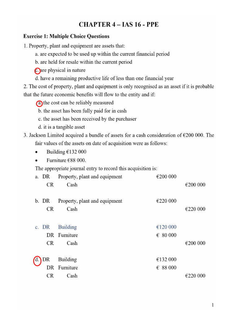 C4 PPE Exercise SV | PDF