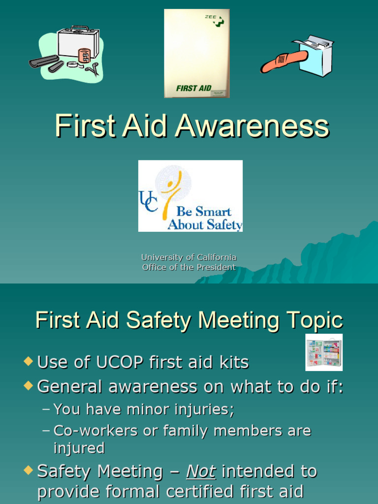 Firstaid Awareness | Download Free PDF | First Aid | Burn