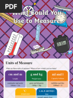 Measurements Grade 7 Lesson | PDF
